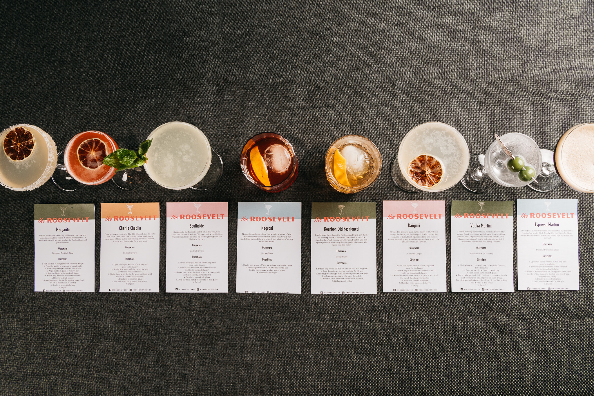 The Roosevelt Potts Point | Communal Cocktail Masterclass