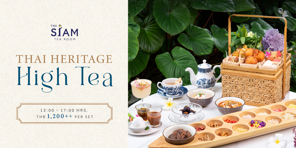 The Siam Tea Room at Asiatique | Thai Heritage High Tea