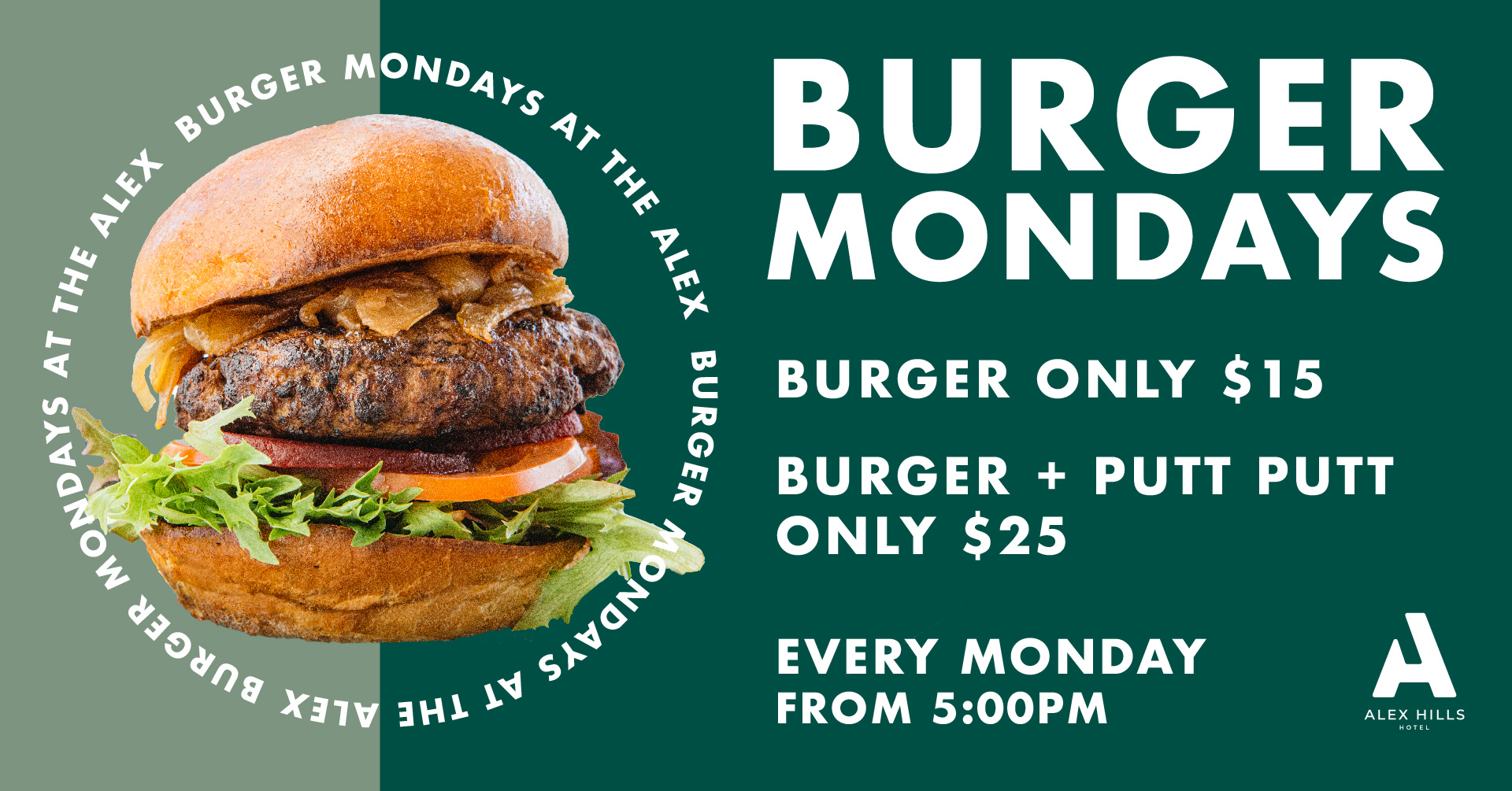 Alex Hills Putt Putt | Burger & Putt-Putt Mondays!